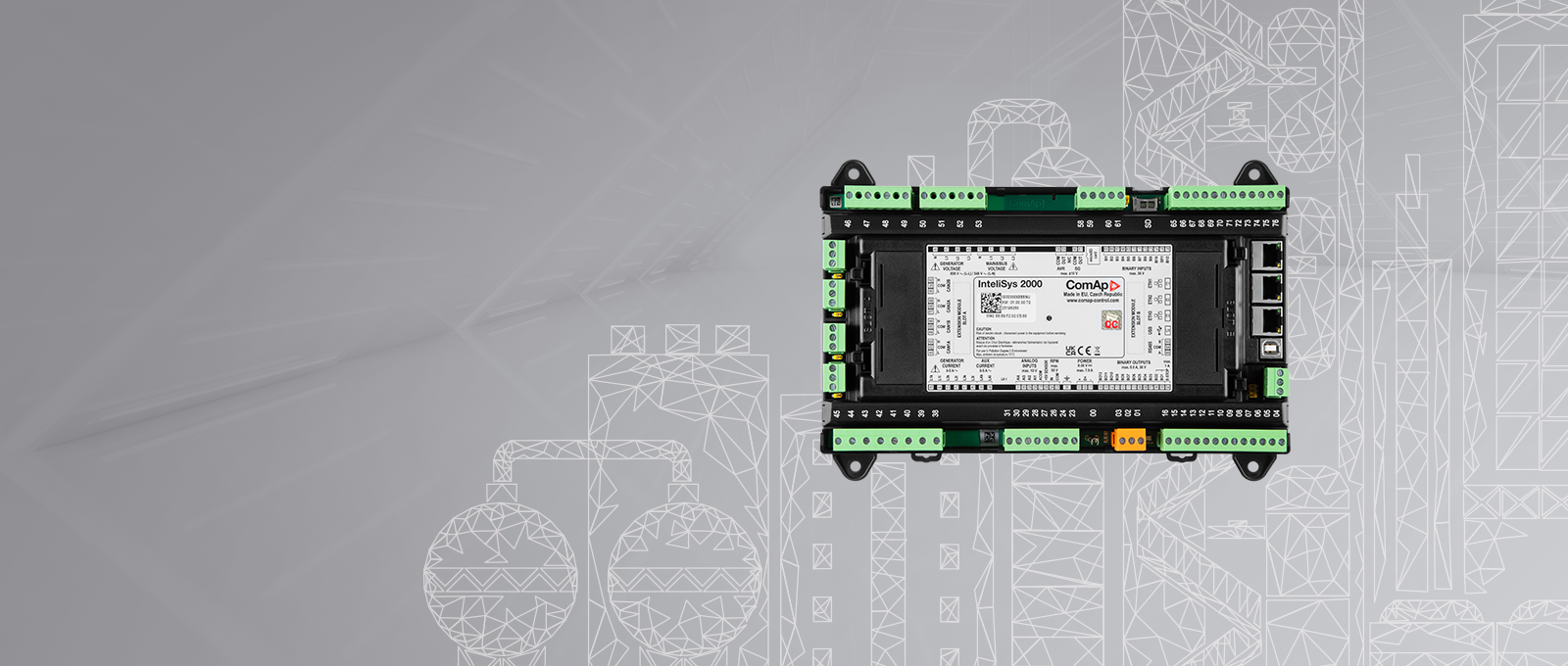 ComAp - InteliSys 2000, which controls complex systems with ease, is ...