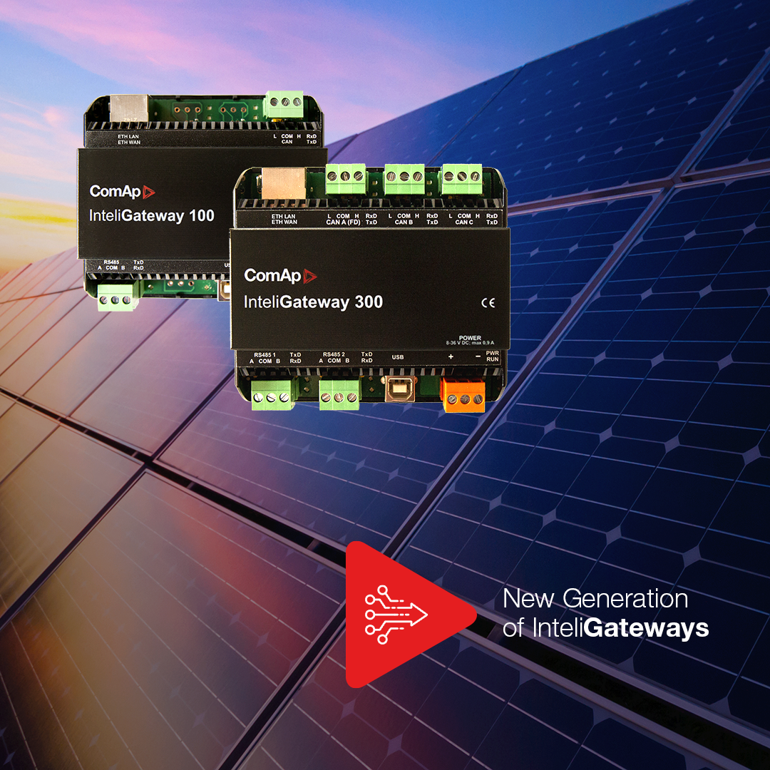 ComAp - New Generation of InteliGateways: InteliGateway 100 and InteliGateway 300