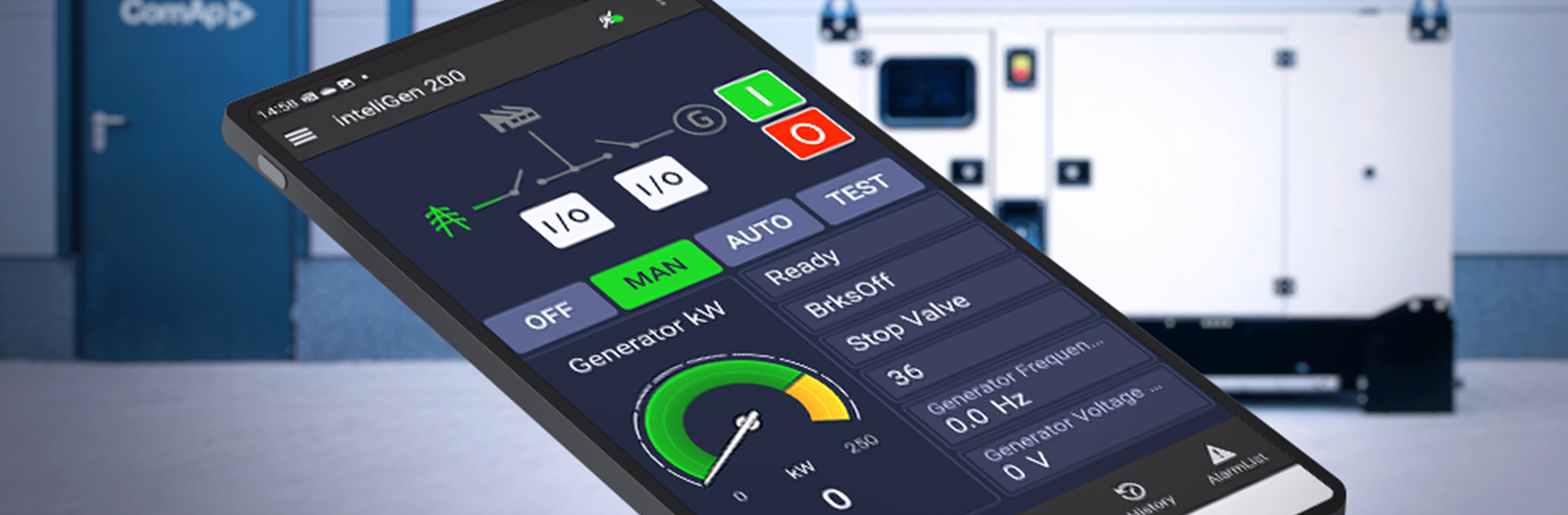 ComAp - InteliConfig newly available as a mobile application