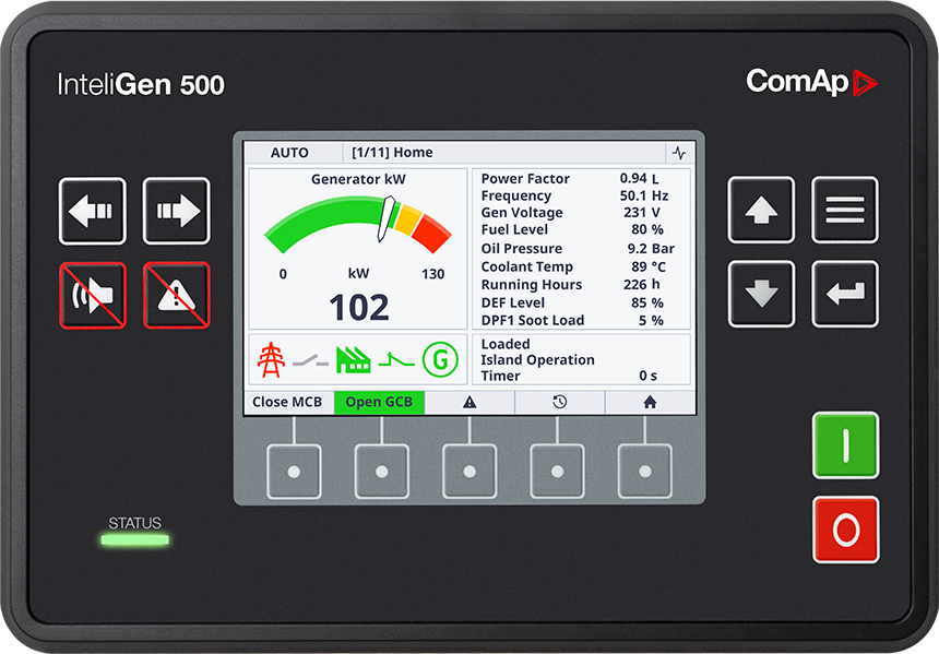 ComAp - InteliGen 500 Microgrid