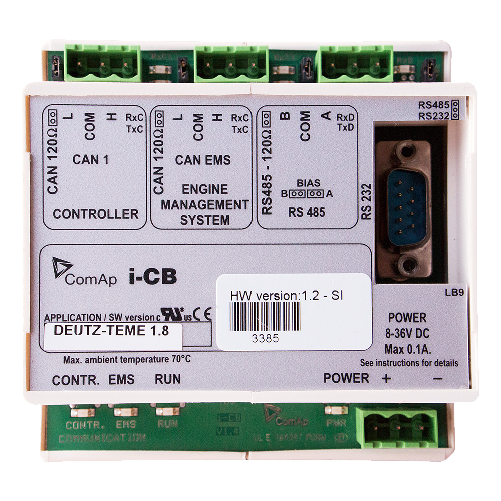 ComAp - Interface/Communication Bridge for MWM engines